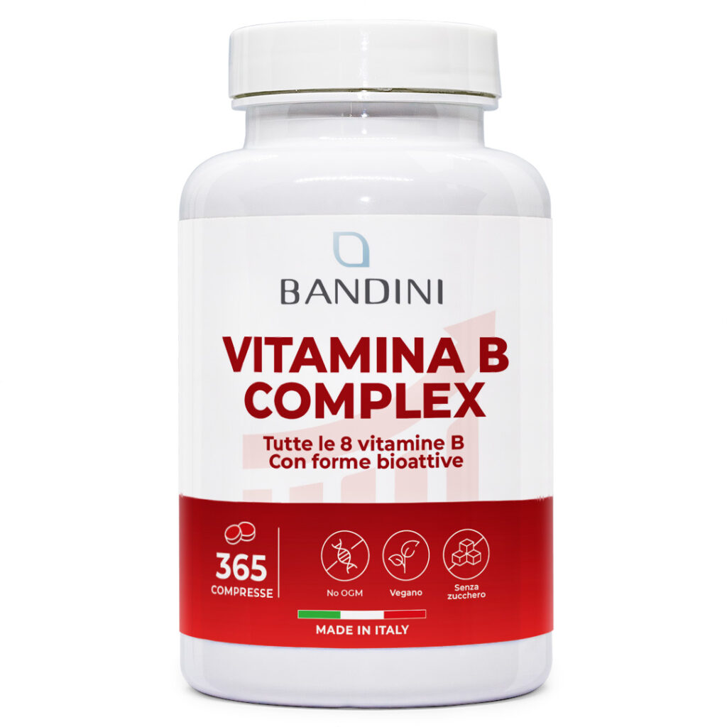 Vitamine B-Complex 365 comprimés | Stress oxydatif et Fatigue