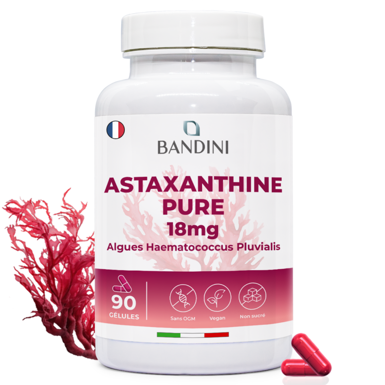 Astaxanthine pure 90 gèlules de 18mg - Antioxydant puissant
